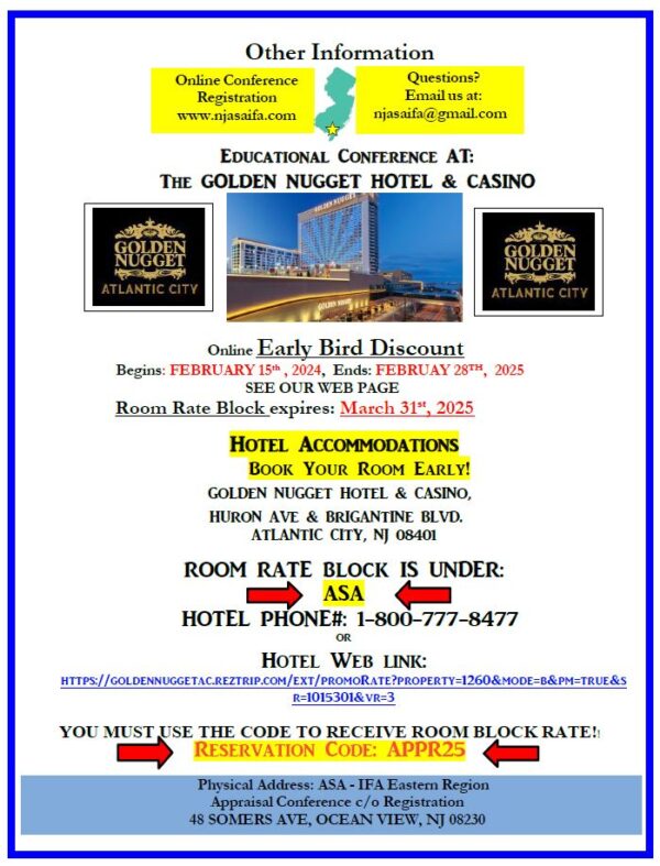 Conference Information | Valuation Conference at ASA-IFA RP